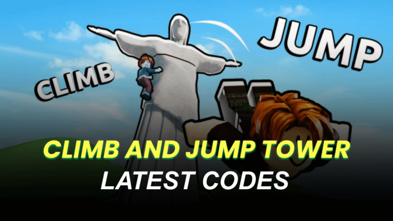 New Climb and Jump Tower Codes (2026)
