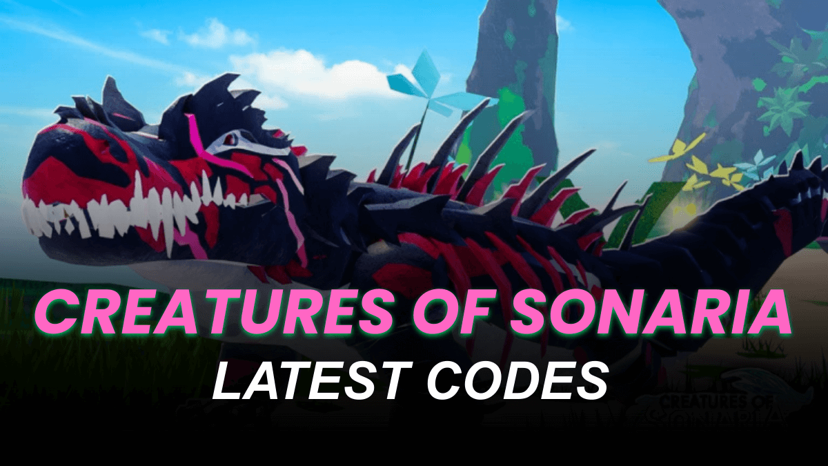 Creatures of Sonaria Codes (2026)