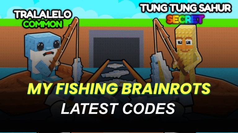 My Fishing Brainrots Codes (2026)