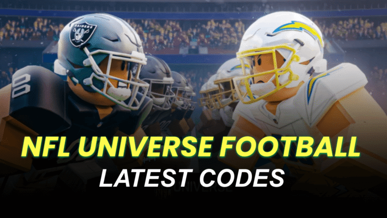 NFL Universe Football Codes (2026)