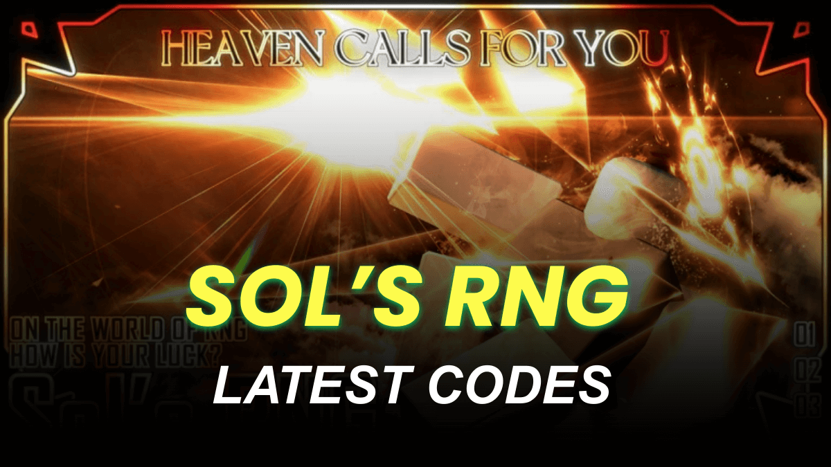 Sol’s RNG Codes (2026) - bloxtrends.com
