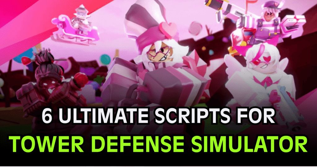 6 Ultimate Tower Defense Simulator Scripts