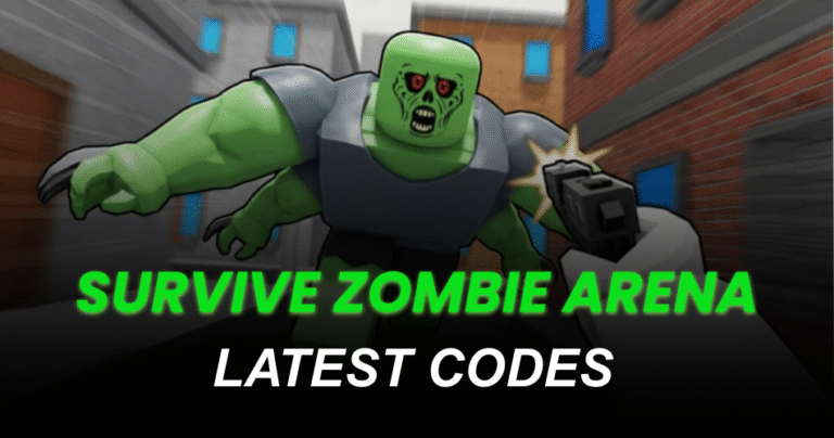 Survive Zombie Arena Codes (2026)