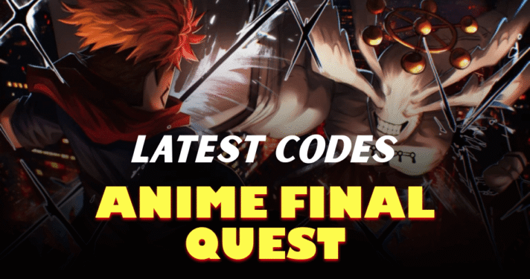 Anime Final Quest Codes (2026)