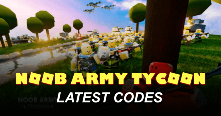 All New Noob Army Tycoon Codes (2026)