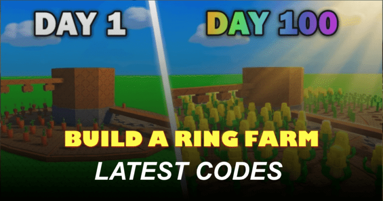 All New Build a Ring Farm Codes (2026)