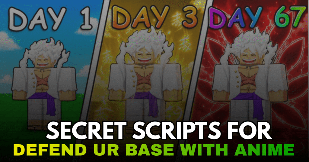 Secret Defend ur base with anime Script – Auto Roll, Auto Farm & Fast ...