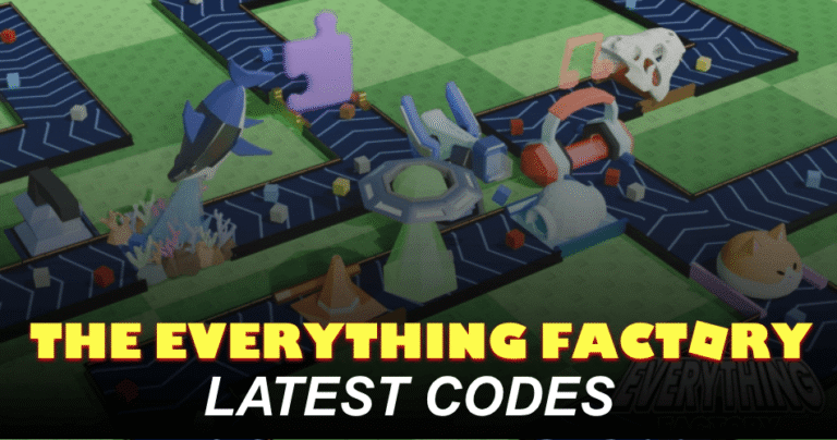 All New The Everything Factory Codes (2026)